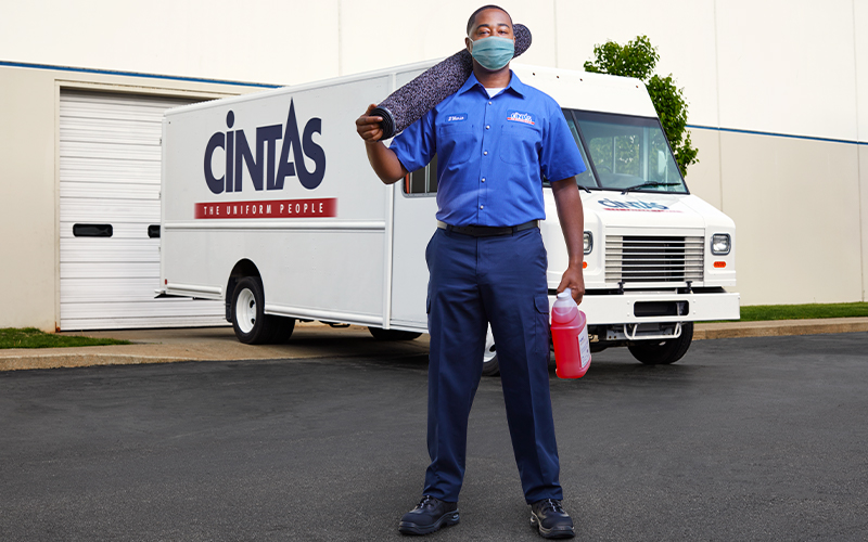 Cintas is helping businesses be safer and cleaner—and stay open