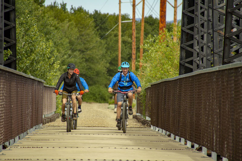 Ride the rails along the Palouse to Cascades State Park Trail