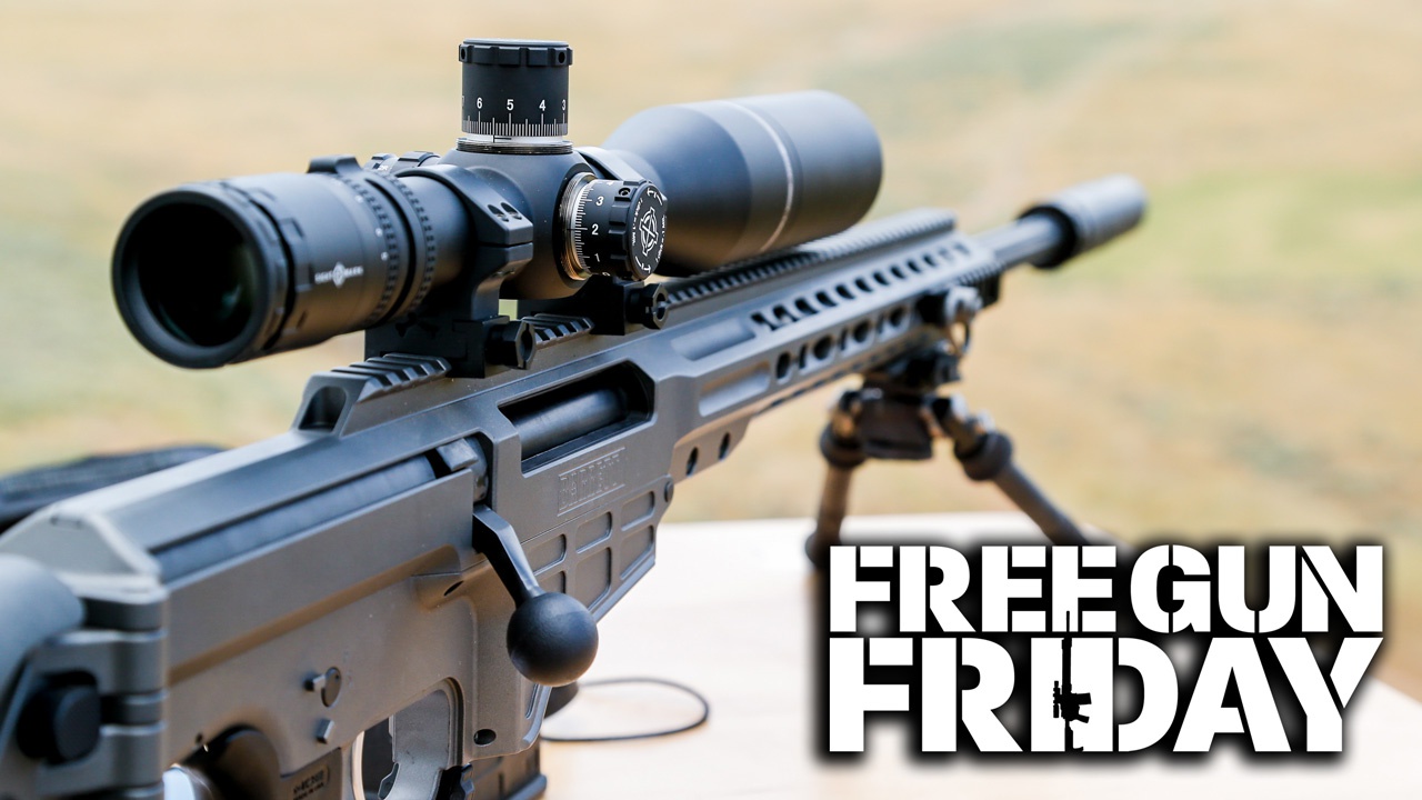 Win a Barrett MRAD, 6.5 CM Ammo, Scope & Suppressor Valued at $9,600