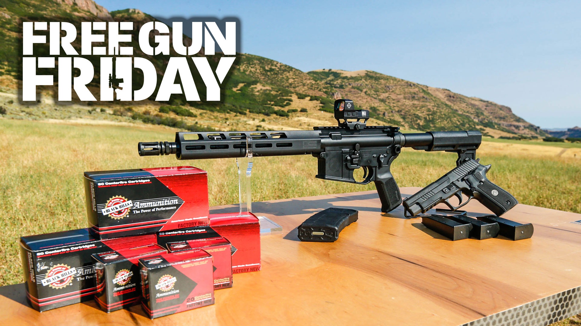 Sean Utley at the Range with the New SIG Sauer TREAD AR Pistol ...